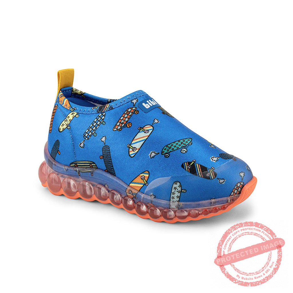 BIBI CHAUSSURES SHOES-01 ROLLER 1079202 AQUA - La Générale de Distribution